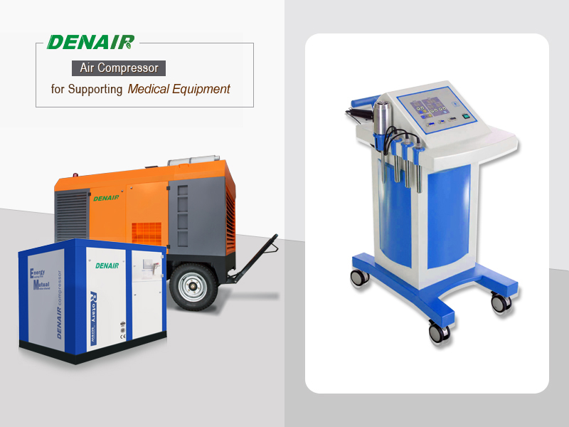 Air Compressor for Supporting Medical Equipment - DENAIR Compressors