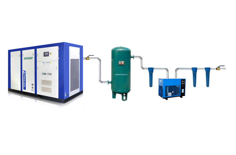 High Standard VSD Air Compressor | VFD Rotary Screw Air Compressors- DENAIR